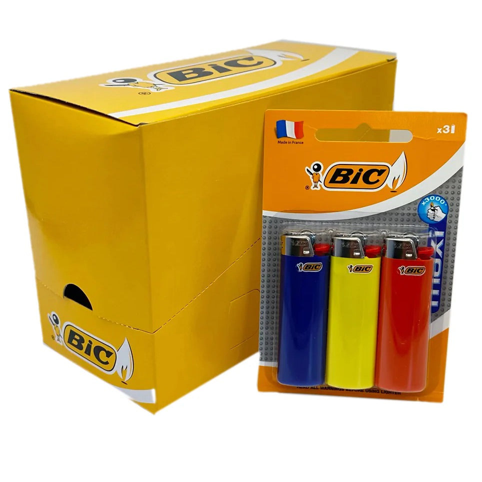 Bic Maxi Lighter 3 Pack (12 Card/Box) – Metro Wholesalers